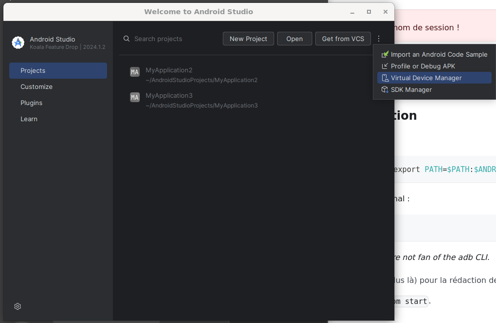 Project creation | React Native